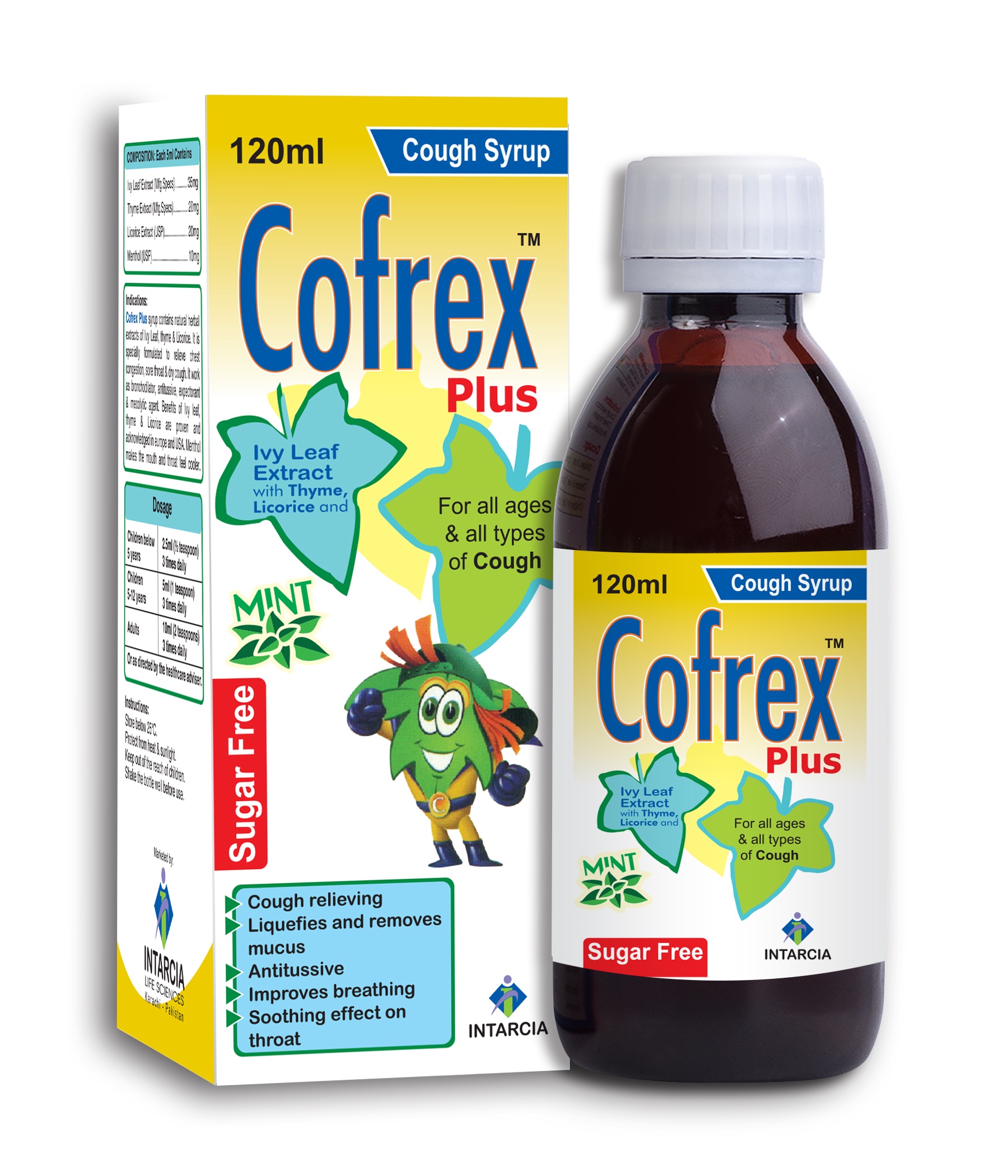 Cofrex Plus Syrup – Intarcia Life Sciences
