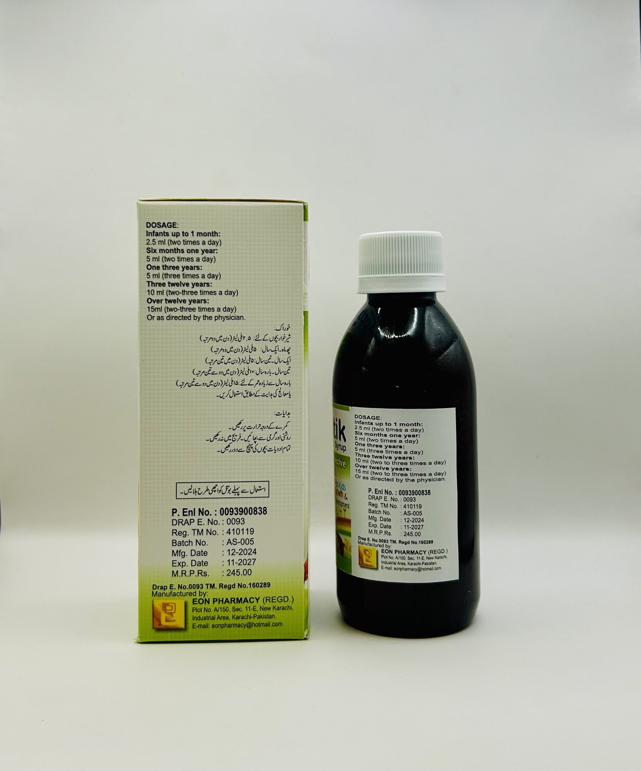 Apptik Syrup – Intarcia Life Sciences